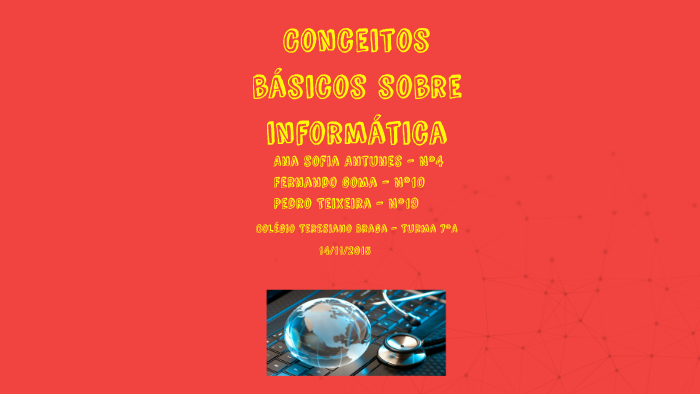 Conceitos básicos sobre informática by Ana Antunes on Prezi
