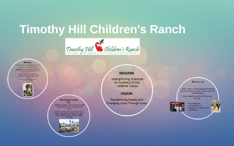 Timothy Hill Children's Ranch by Siobhan Merrill
