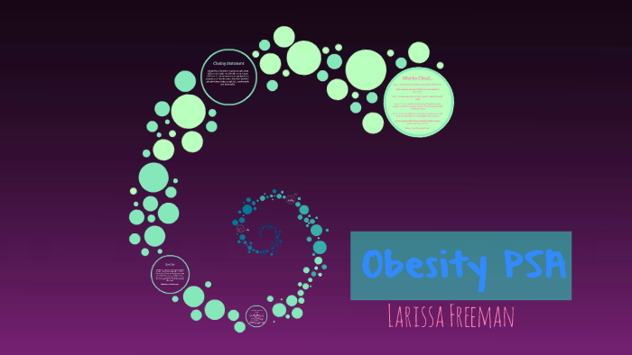 Obesity PSA by Larissa Freeman on Prezi