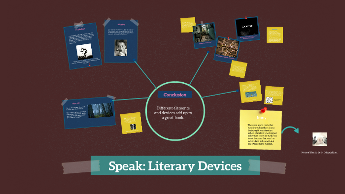 Speak: Literary Devices by Ashley Chavez on Prezi