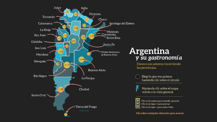 Mapa de sabores by TURISMORECURSOS MINTUR on Prezi