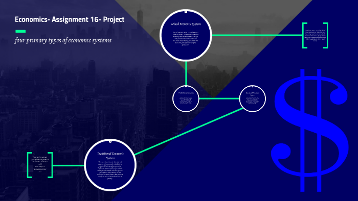 four primary types of economic systems by Zane Fox on Prezi
