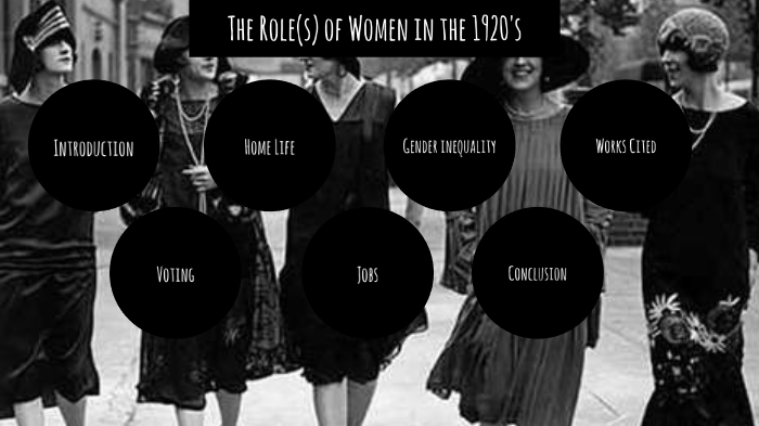 The Role of Women in 1920's by Christina Williams on Prezi