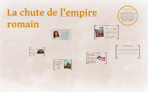 La chute de l'empire romain by Hugo Legrand on Prezi