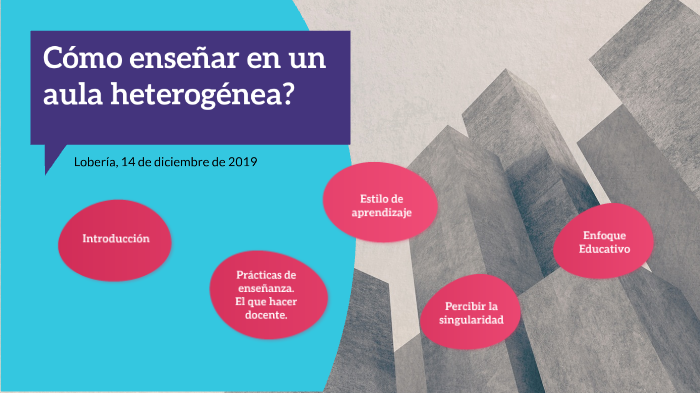 ¿Cómo enseñar en un aula heterogénea? by Fernando Roldán on Prezi