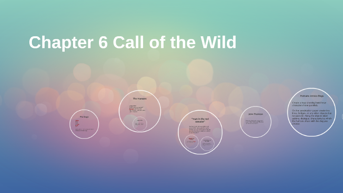 Chapter 6 Call of the Wild by Pam Harris on Prezi