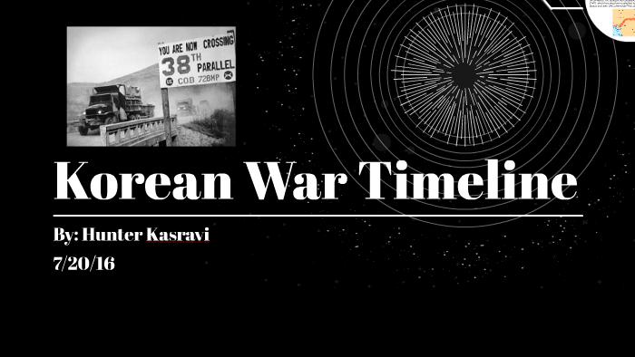 Korean War Timeline by on Prezi