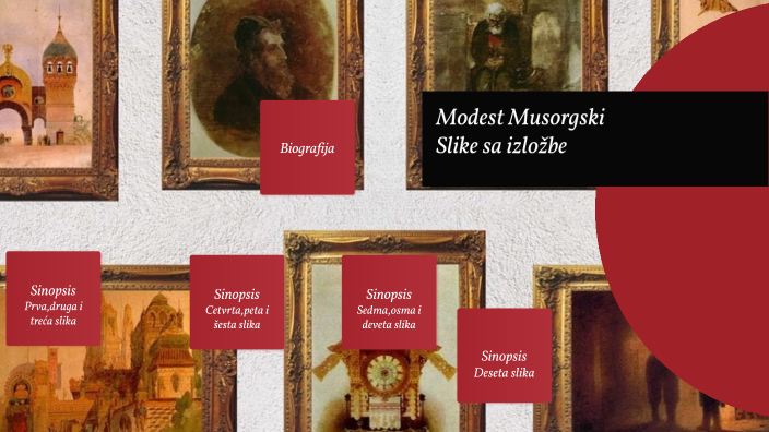 Modest Musorgski Slike sa izložbe by Lidija Sankovic on Prezi