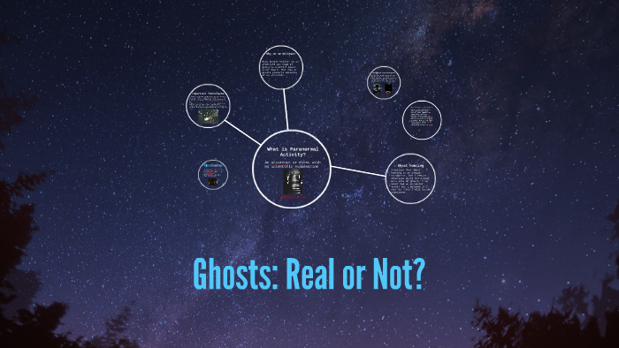 Ghosts: Real or Not? by Mitesh Naik on Prezi