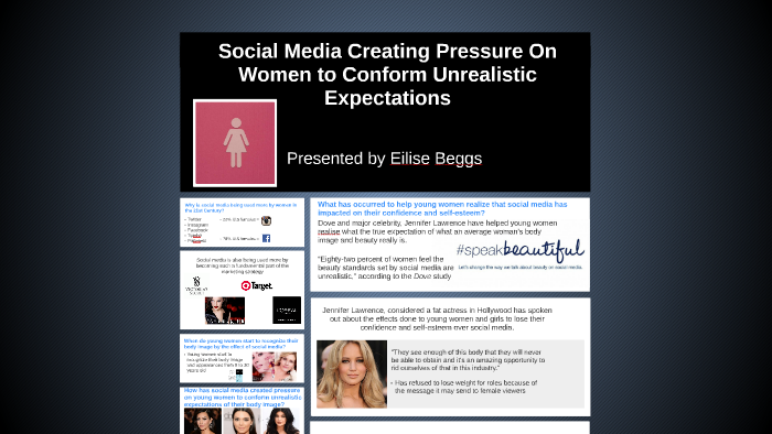 Social Media Creating Pressure On Women to Conform Unrealistic ...