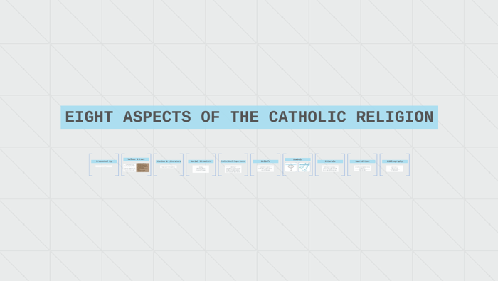 EIGHT ASPECTS OF THE CATHOLIC RELIGION by Natalie Cannon on Prezi