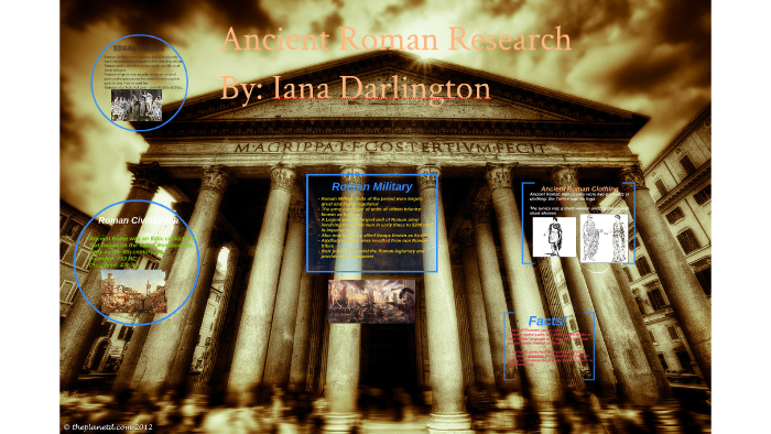 Ancient Roman Research by Iana Darlington on Prezi Next