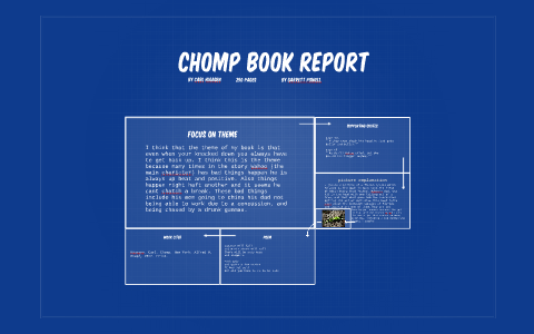 chomp book report by garrett powell on Prezi