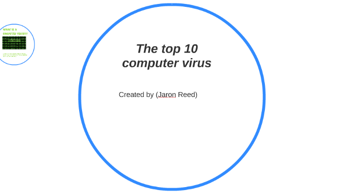 The top 10 computer virus by Jaron Reed