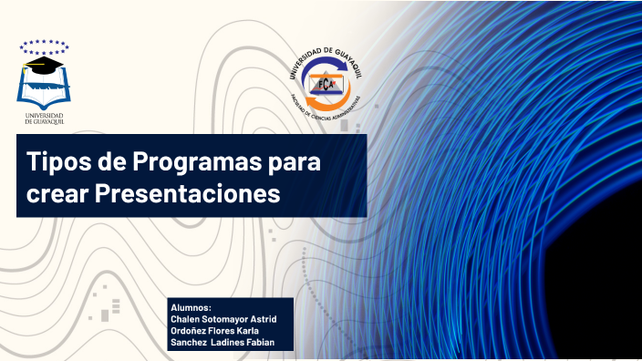 Tipos de Programas para crear PRESENTACIONES by fabian sanchez on Prezi
