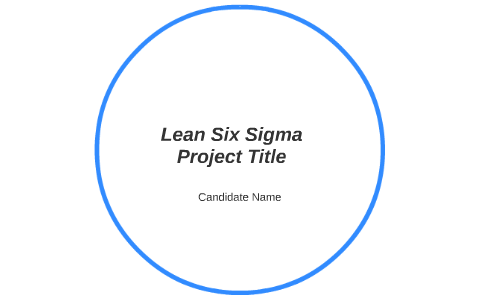 Lean Six Sigma project Title by Ibrahim Alghazali on Prezi