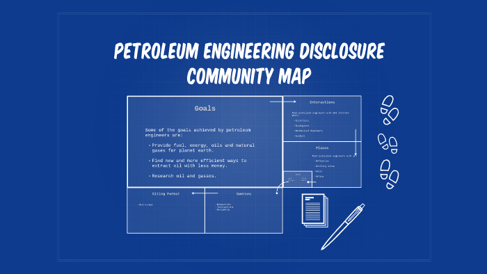 Petroleum Engineering Disclosure Community Map by Juan Cantu on Prezi