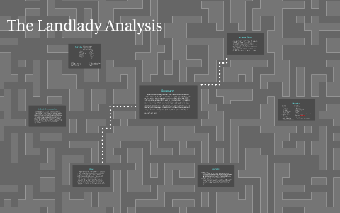 The Landlady Analysis by Paul Gierl on Prezi