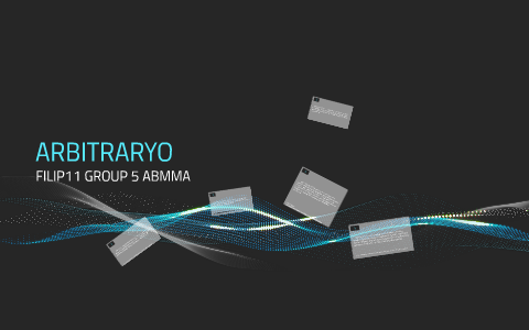 ARBITARYO by on Prezi