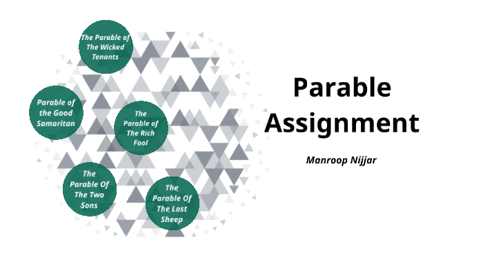 Parable assignment by Manroop Nijjar on Prezi