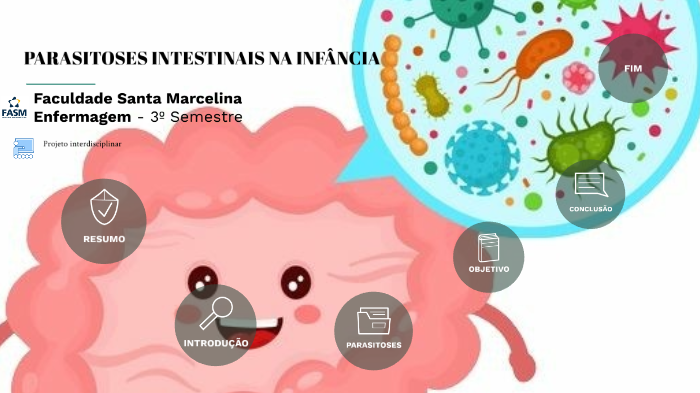 Parasitoses intestinais na infância by Estudos Enfermagem on Prezi