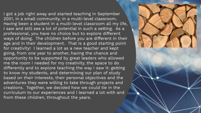 Becoming who I am by Tina Legault-Ouellet on Prezi