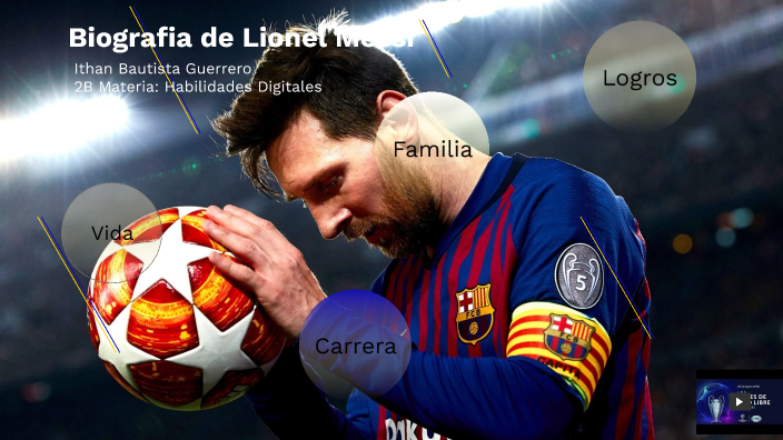 Biografía de Lionel Messi by Ithan B on Prezi