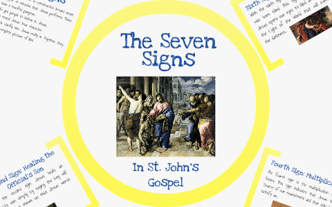 The Seven Signs in St. John's Gospel by J. Wallace on Prezi