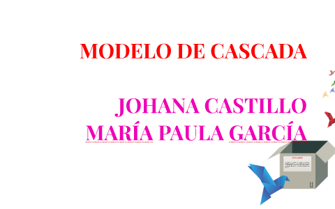 MODELO DE CASCADA by Harold Negrete