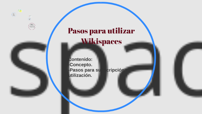 Pasos para utilizar Wikispaces by Keicy Fragozo Mesino on Prezi