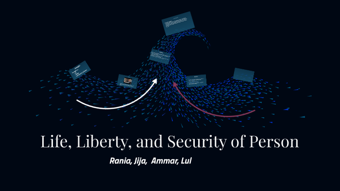 Life, Liberty, and Security of a Person by rania a. on Prezi