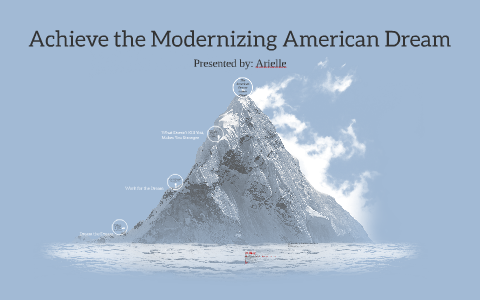 Achieve the American Dream by Arielle S on Prezi