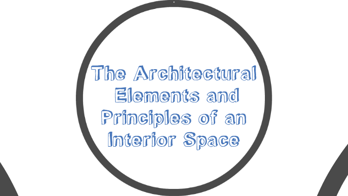 The Architectural Elements and Principles of an Interior Space by Reham ...