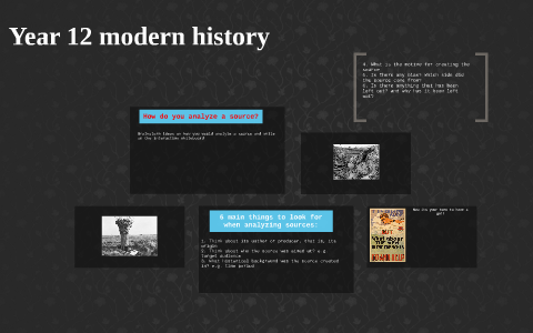 Year 12 modern history source analysis by Roberto Howard on Prezi