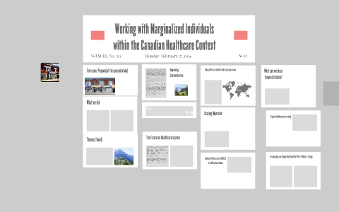 Working with Marginalized Individuals within the Canadian He by Alison ...