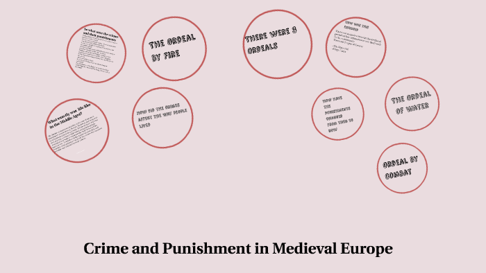 Crime and Punishment in Medieval Europe by Esther Bourke on Prezi