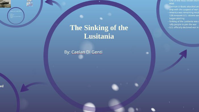 The Sinking of the Lusitania by on Prezi