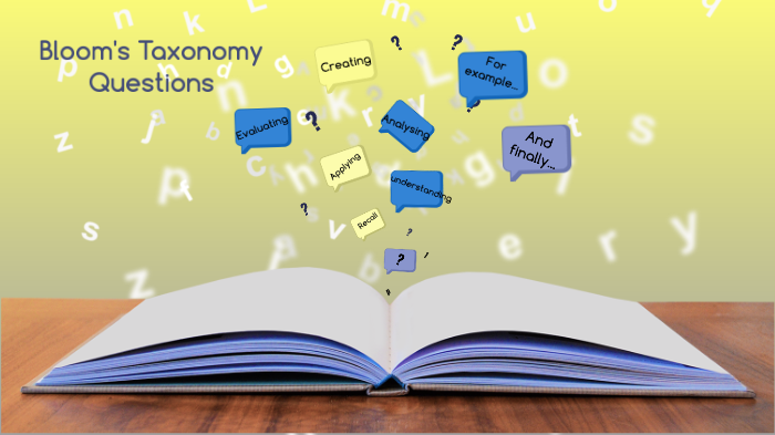 Blooms Taxonomy Questioning by Dawn Taylor on Prezi