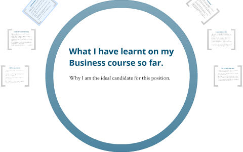 Why I am the ideal candidate for this position. by Jessica Hicks on Prezi