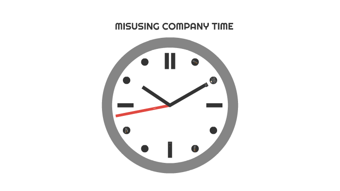 MISUSING COMPANY TIME by nasha samala on Prezi