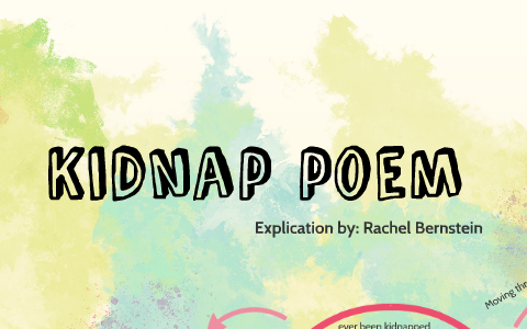 Kidnap poem by Rachel Bernstein on Prezi