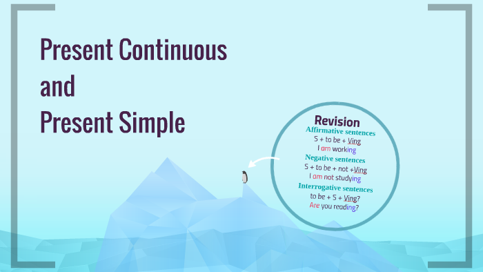 Present Continuous and Present Simple by Tatiana Nezemskaia on Prezi