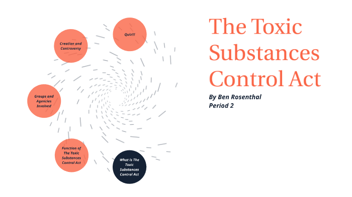 The Toxic Substances Control Act by Ben Rosenthal on Prezi