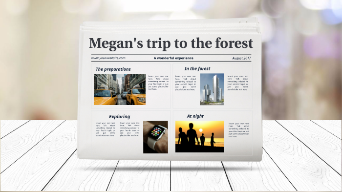 Megan's trip to the forest by Elena Aranda moraga on Prezi