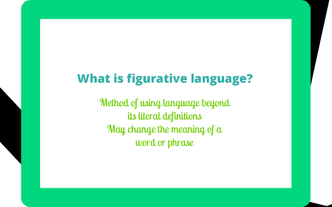 Figurative Language Introduction by Christina Hanke on Prezi