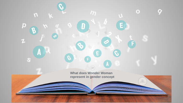 What does Wonder Woman represent in gender concept by jiaqi ma on Prezi