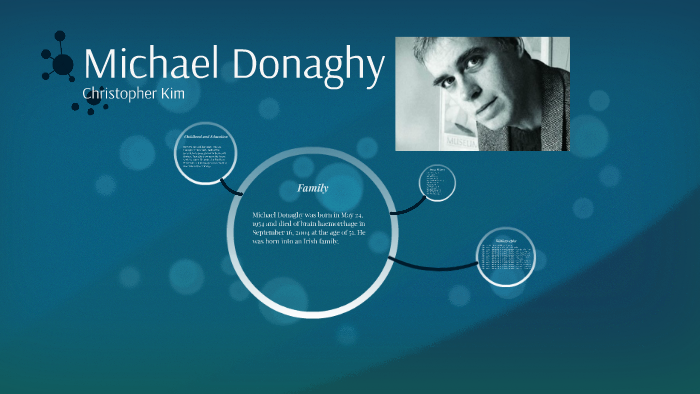 Michael Donaghy by Christopher Kim on Prezi