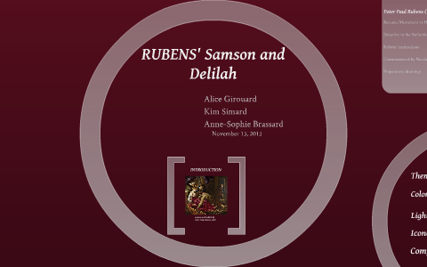 RUBENS' Samson and Delilah by Alice Girouard on Prezi