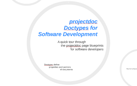 projectdoc - Doctypes for Software Developers by Robert Reiner on Prezi