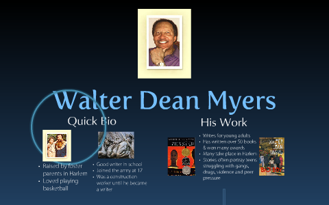 Walter Dean Myers & "The Treasure of Lemon Brown" by Amaly Snowdon on Prezi